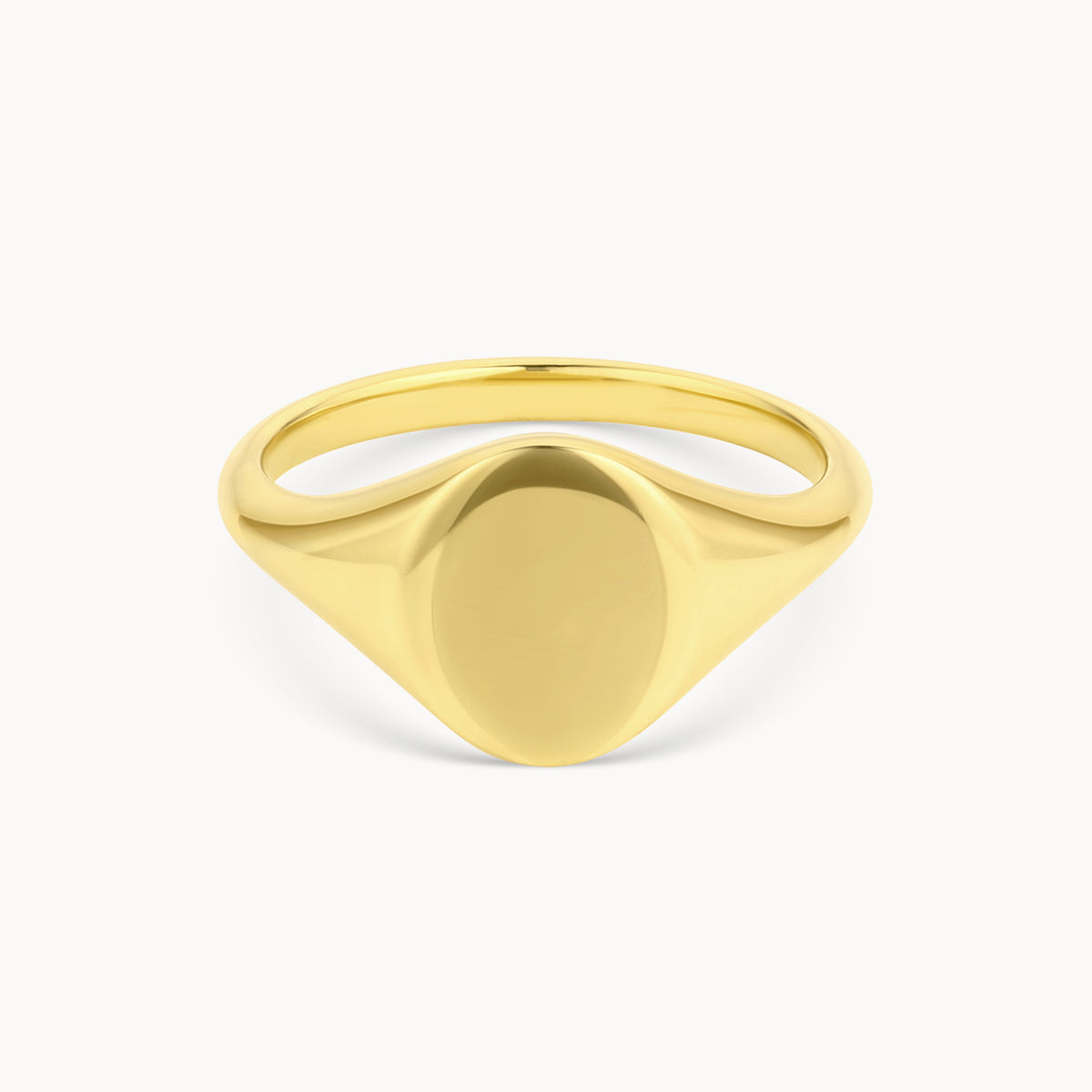 Engravable Oval Signet Ring – T. Anthony Jewelers