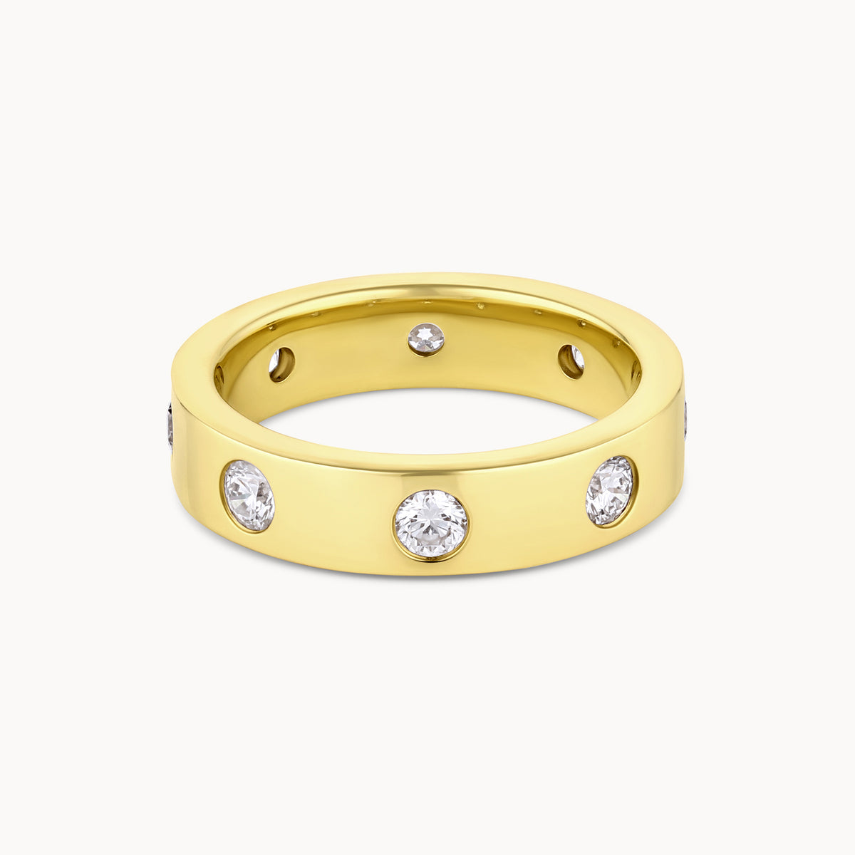 Flush Set Diamond Eternity Band – T. Anthony Jewelers