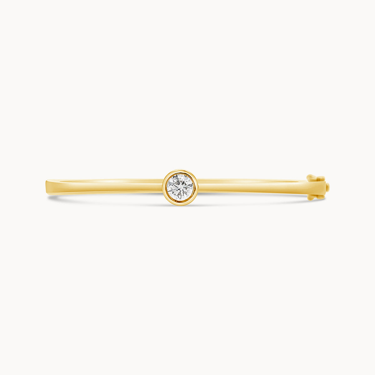 Tapered Diamond Solitaire Bangle Bracelet – My Store